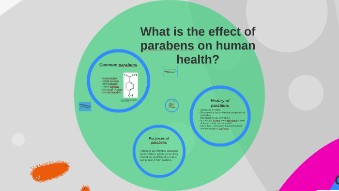 What effects do parabens have on human health by Georgia B on Prezi
