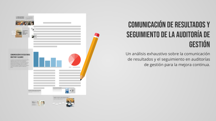 Comunicación de Resultados y Seguimiento de la Auditoría de Gestión by ...