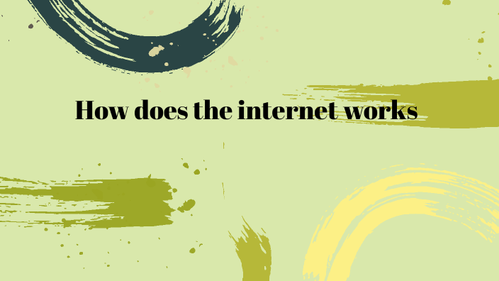 The internet, sometimes simply called the net, is a worldwide system of ...