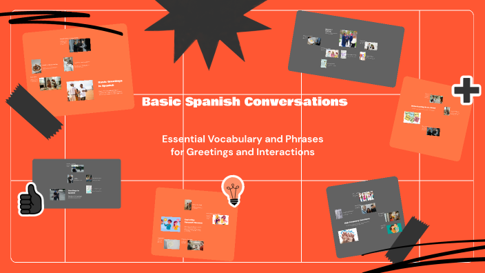 Spanish Basic Conversations Vocabulary by Brenda Garza on Prezi