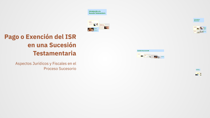 Pago o Exención del ISR en una Sucesión Testamentaria by Lau Ramirez on ...