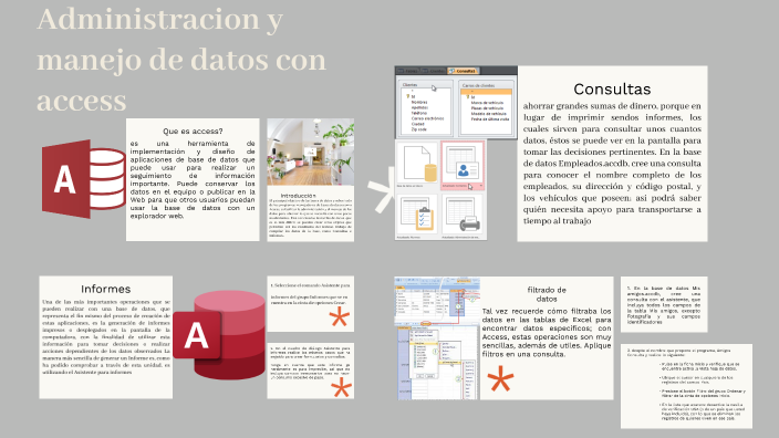 Administracion y manejo de datos con access by diego ardito on Prezi