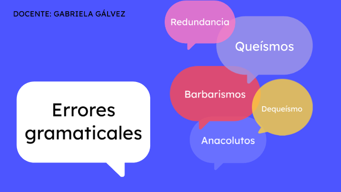 Equívocos 5to. by Gabriela Gálvez on Prezi