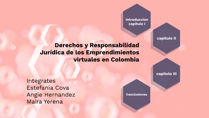 Derechos y Responsabilidad Jurídica de los Emprendimientos virtuales en ...