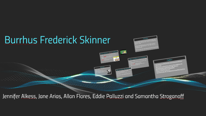 Burrhus Frederick Skinner by jen alkess
