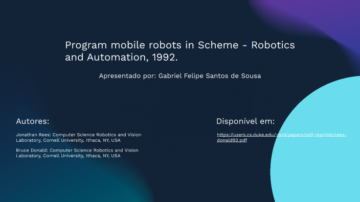 Program mobile robots in Scheme - Robotics and Automation, 1992. by ...