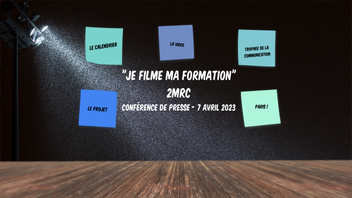 Projet Je filme ma formation - 2MRC by Jeffrey Lebowsky on Prezi
