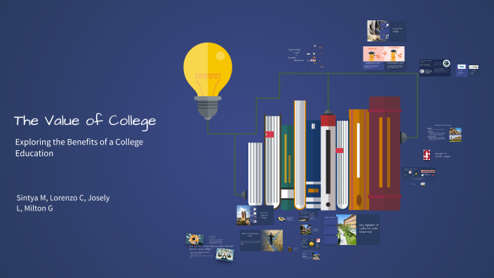The Value of College: Investing in Your Future by Milton Gomez on Prezi