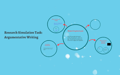 Research Simulation Task: Argumentative Writing by Suzanne Middleton on ...