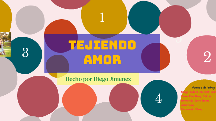 Tejiendo amor by Diego Rafael Jimenez Chable on Prezi
