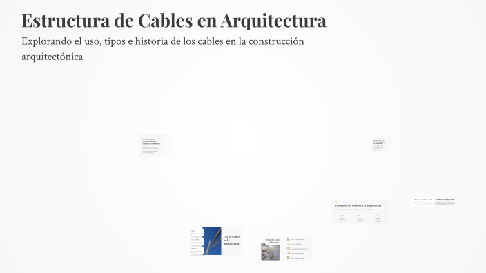 Estructura de Cables en Arquitectura by Brian Amezcua on Prezi