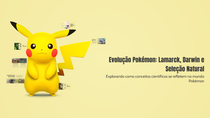 Evolução Pokémon: Lamarck, Darwin e Seleção Natural by Pabllo Silveira ...
