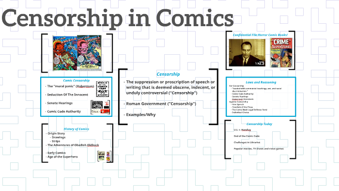 Censorship in Comics by A. Rachel Mackie on Prezi