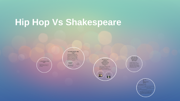 Hip Hop or Shakespeare? by Ryan Tso on Prezi