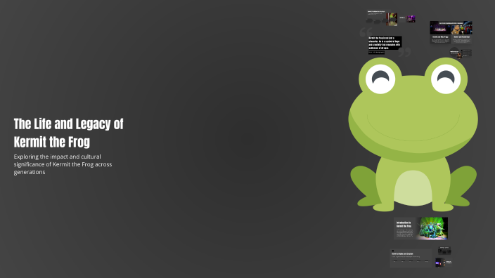 The Life and Legacy of Kermit the Frog by Leo Wideheim 11f Fäladsgården ...