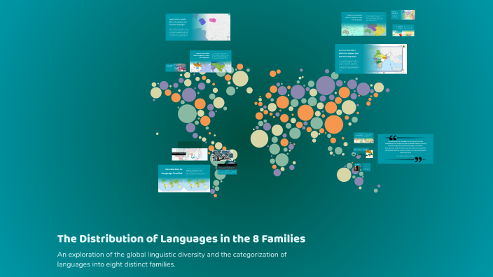 The Distribution of Languages in the 8 Families by Mabel Steedman on Prezi