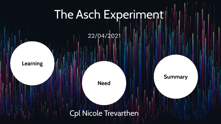 The Asch Experiment by Nicole Trevarthen on Prezi