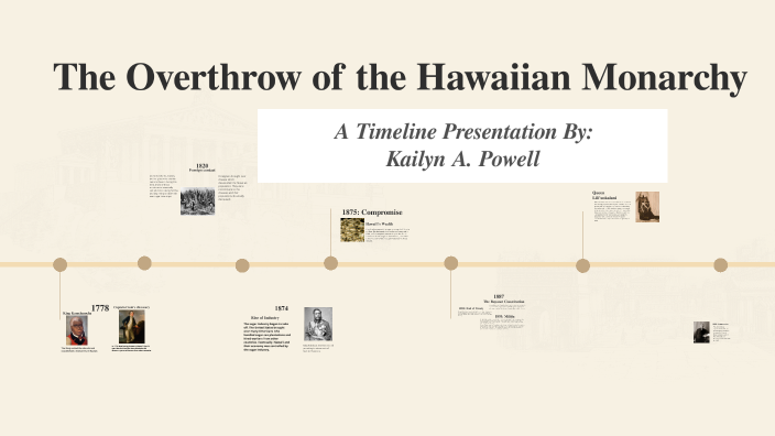The Overthrow of the Kingdom of Hawai'i by Kailyn Powell on Prezi
