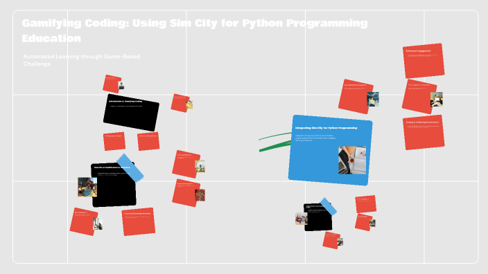 Gamifying Coding: Using Sim City for Python Programming Education by Sumaiya Rizwan on Prezi