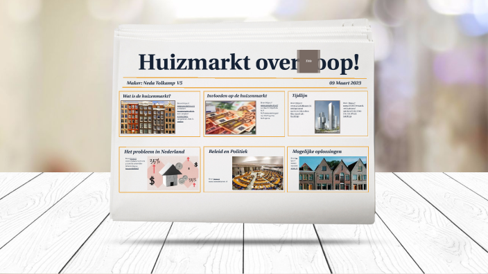 Nederlands Presentatie Huizenmarkt by Neda Tolkamp on Prezi