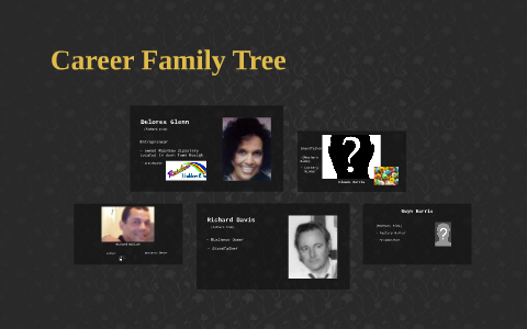 Career Family Tree by Kierra Bullock on Prezi