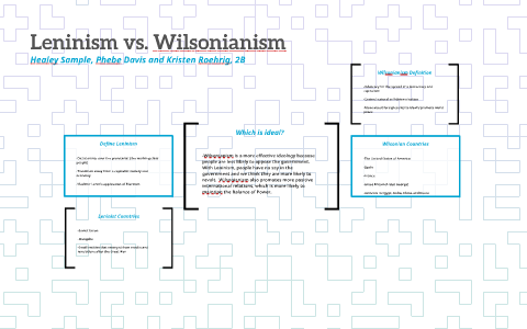 Leninism vs. Wilsonianism by Kristen Roehrig on Prezi