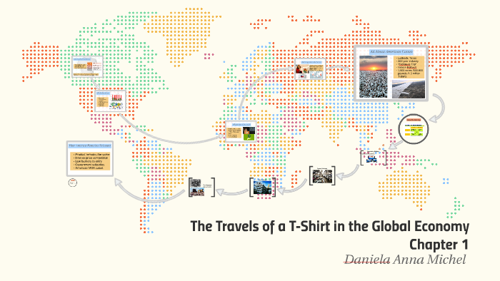 The Travels of a T-Shirt in the Global Economy by Daniela Michel on Prezi