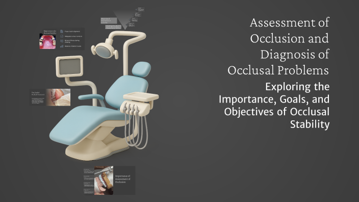 Assessment of Occlusion and Diagnosis of Occlusal Problems by alaa ...