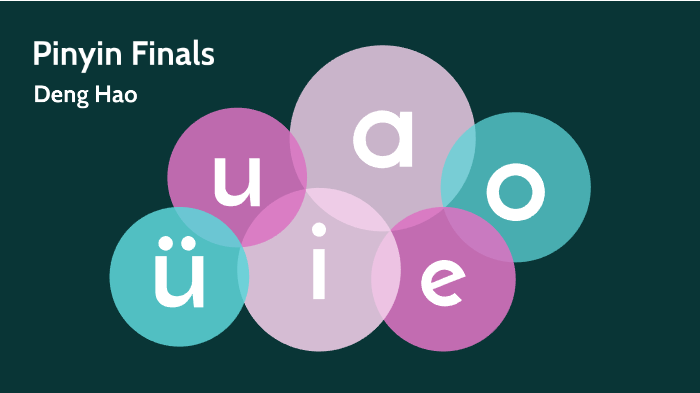 Pinyin finals by David Deng on Prezi