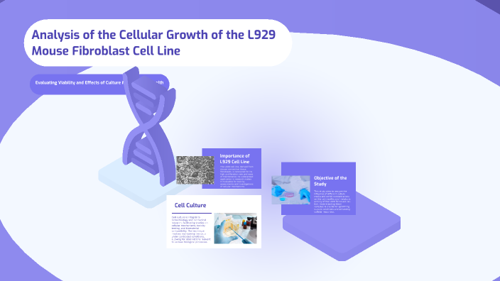 Analysis of the Cellular Growth of the L929 Mouse Fibroblast Cell Line ...