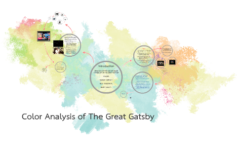 Color analysis of the great gatsby by Sonya Patel on Prezi
