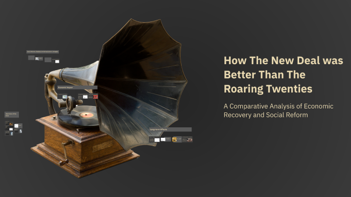 How The New Deal was Better Than The Roaring Twenties by Antoine ...