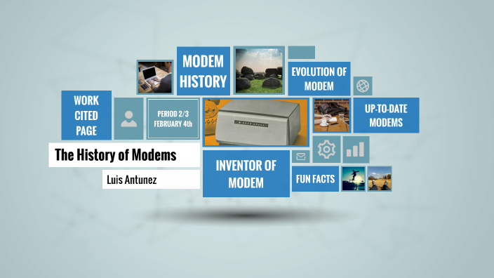 The History of Modems by Luis Antunez on Prezi