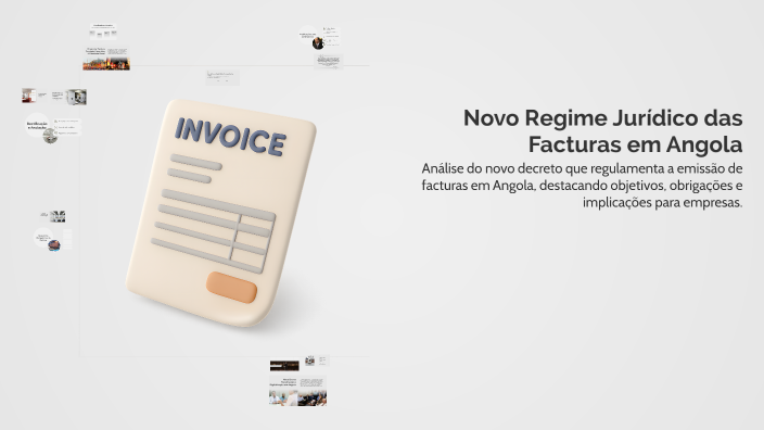 Novo Regime Jurídico das Facturas em Angola by Nildo Venâncio on Prezi