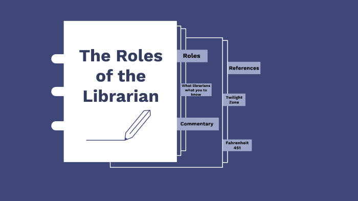 The Roles of the Librarian by Elizabeth Willbanks on Prezi