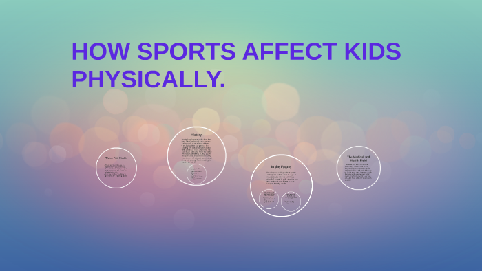 HOW SPORTS AFFECT KIDS PHYSICALLY. by Lydia B on Prezi