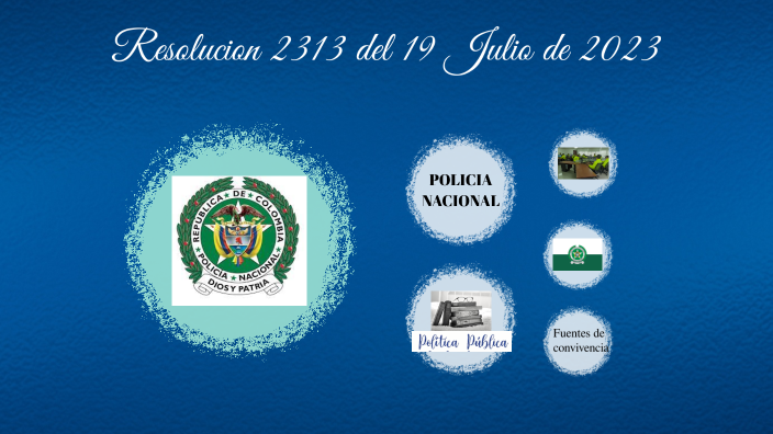 Resolución 2313 del 19 julio 2023 by Sofia Parra on Prezi
