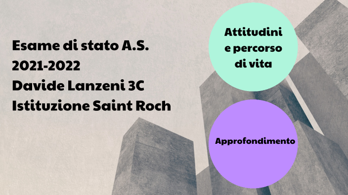 Esame di stato A.S 2021-2022 by Davide Lanzeni on Prezi Esame di stato A.S 2021-2022 by Davide Lanzeni on Prezi