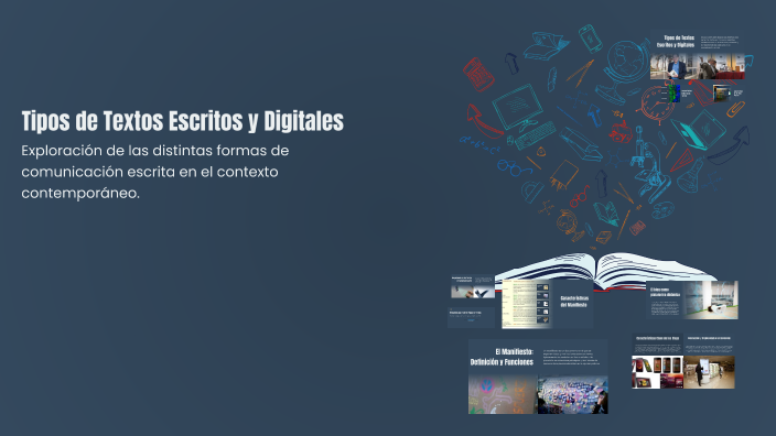 Tipos de Textos Escritos y Digitales by Reyna Espinoza Llanos on Prezi