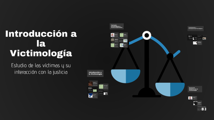Introducción a la Victimología by ANDREA RAMIREZ MONTER on Prezi