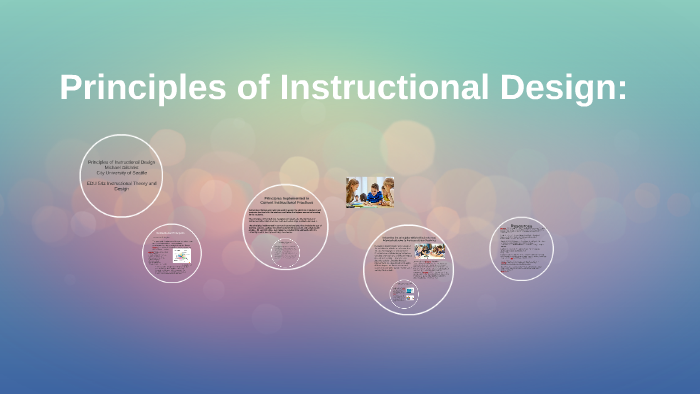 Principles of Instructional Design: by Michael Gilchrist on Prezi