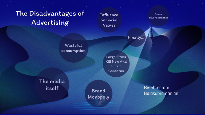 The Disadvantages of Advertising by Shreeram Balasubramanian on Prezi