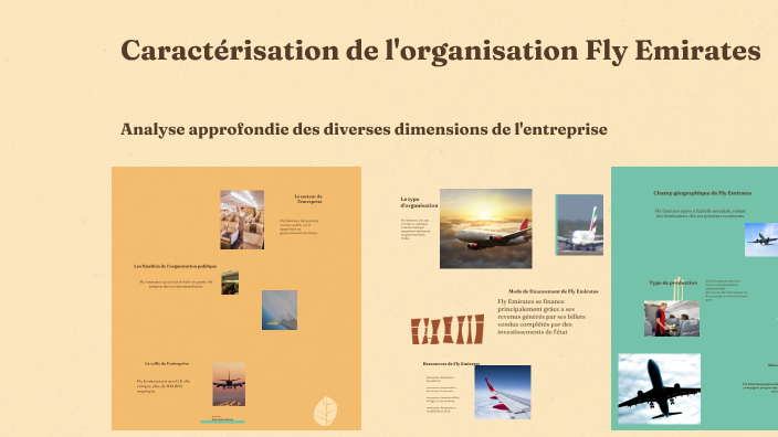 Caractérisation de l'organisation Fly Emirates by Safietoulaye Paquita ...