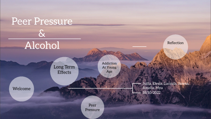 Peer Pressure and Alcohol by Elysia Darwood on Prezi