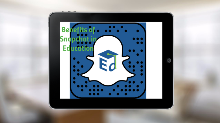 Benefits of Snapchat in Education by Nicole Little on Prezi