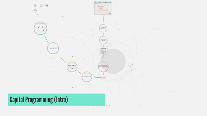 Capital Programming by Tim Greaves on Prezi