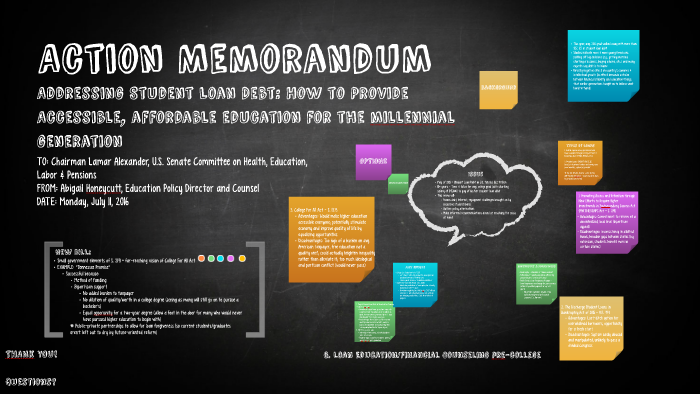 Action Memorandum by