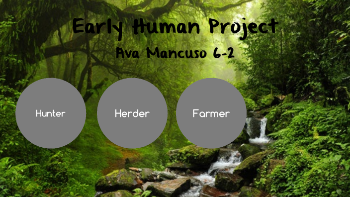 Early Human Project by Ava Mancuso on Prezi