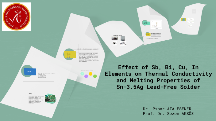 Effect of Sb, Bi, Cu, In Elements on Thermal Conductivity and Melting ...