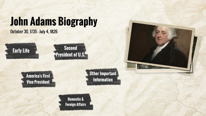 John Adams Biography by Jaziyah Callahan on Prezi